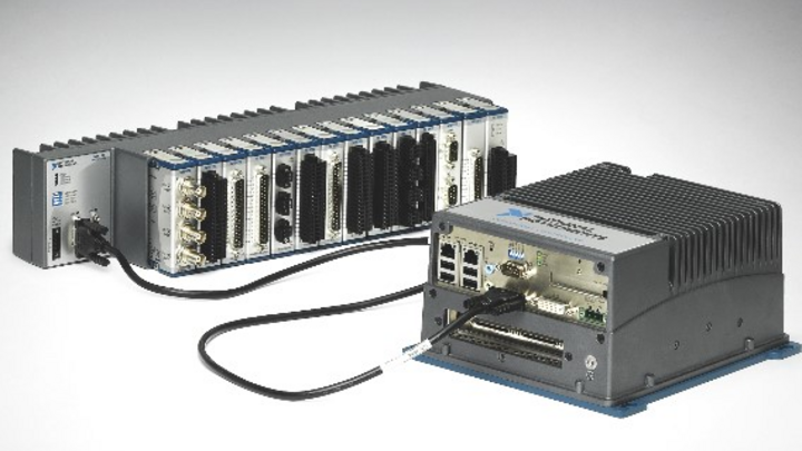 Neue MXI-Express-Erweiterungschassis von NI lassen sich als Daisy-Chain ...
